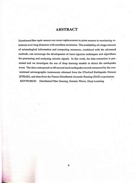 Dl Approaches For Earthquake Detection Using Distributed Acoustic Sensors Pdf
