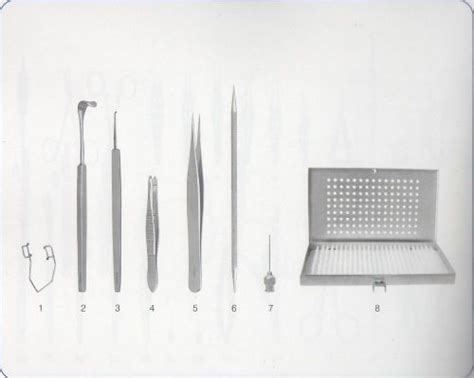 Foreign Body Removal Set Surgical Instruments Ophthalmic Surgery Set