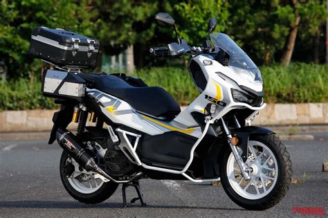 ヤングマシンのcgが実車に adv150カスタム”ラリー”当選者決定 （webヤングマシン） 自動車情報・ニュース carview