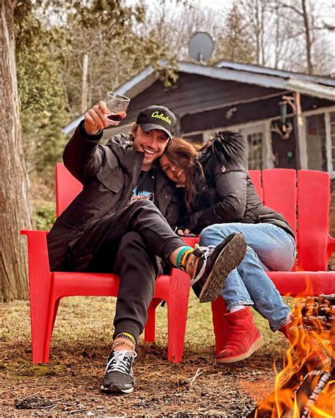 Adam Demos And Sarah Shahi All About The Costars Relationship