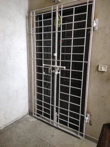 Iron Modern Ms Grill Gate For Home 8 Feet At 108 Kg In Chennai ID