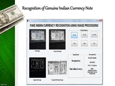 Paper Currency Recognigation With Counterfeit Detection Using Image