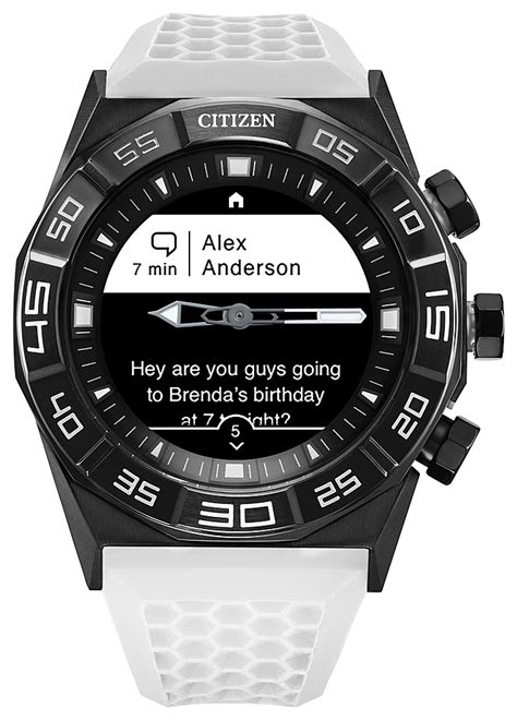 Best Buy Citizen Cz Smart 44mm Black Ip Stainless Steel Case Hybrid