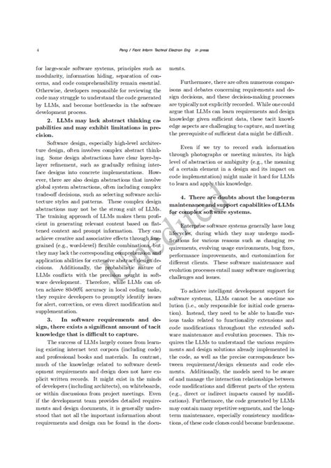 彭鑫老师关于基于大模型的软件智能化开发的观点文章发表在中国工程院院刊fitee上 csdn博客