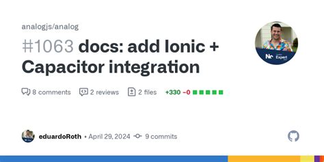 brandon roberts on linkedin docs add ionic capacitor integration by