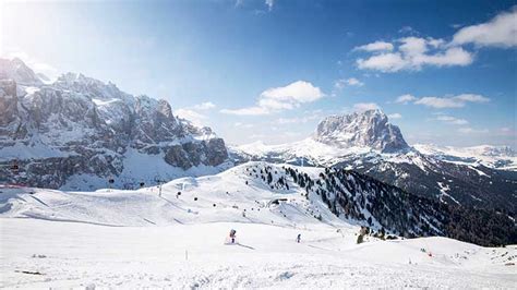 Skifahren Im Dolomiti Superski Skiurlaub