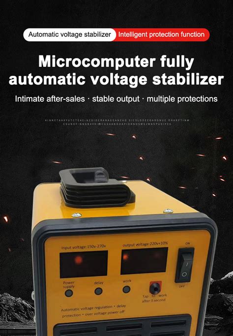 Avr 3000 Watts Automatic Voltage Regulator Svr 3000va 2500va 2000va