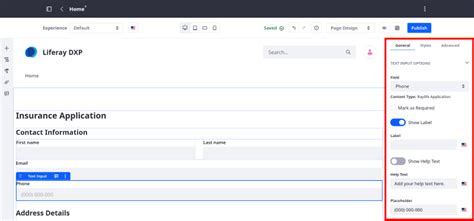 creating forms using form fragments liferay learn