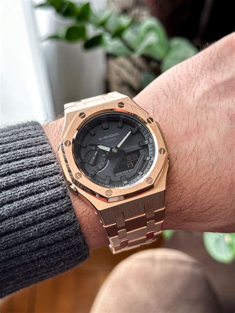 G Shock Casioak Potpuno Bronzana Sa Crnim Brojčanikom Sata Weisswatches