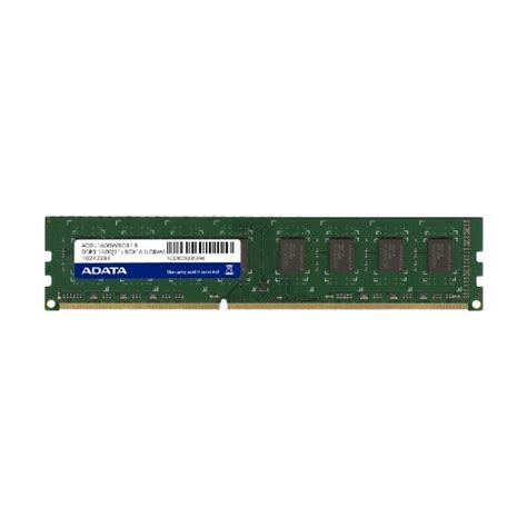 Adata 4gb Ddr3 1600mhz Desktop Ram Digital Bridge