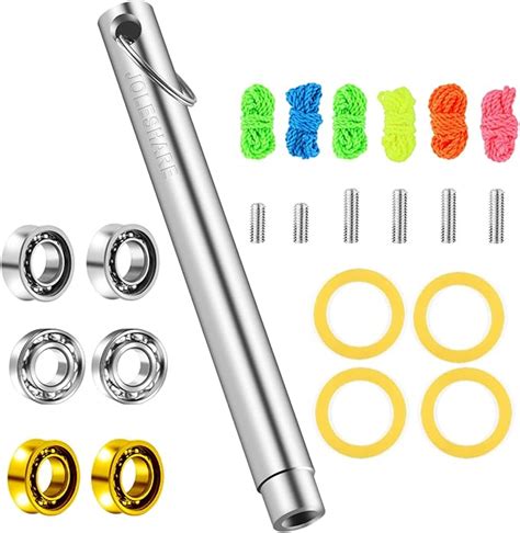 Joleshare 4pcs 10 Ball Unresponsive Yoyo Bearings 2pcs 8 Ball Responsive Yoyo