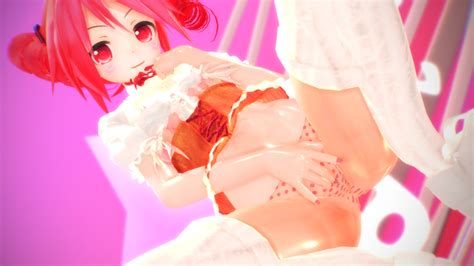 Rule 34 1girls 3d Acacia Grin Ahoge Areolae Bar Censor Blush Bow