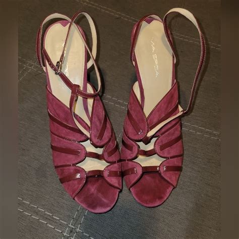Via Spiga Shoes Via Spiga 1 Burgundy Poshmark