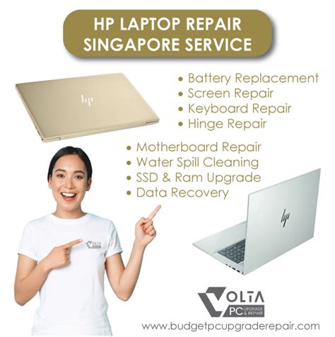 Hp Laptop Repair Singapore ⭐up To 1 Year Warranty