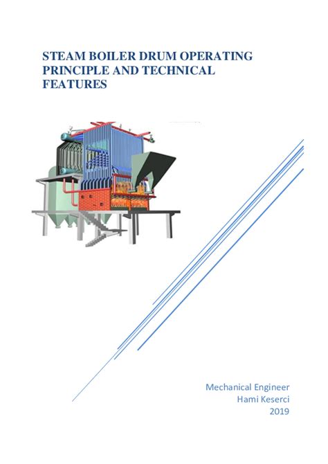 Pdf Steam Boiler Drum Operating Principle And Technical Features