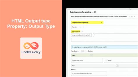 Html Script Type Property Script Type Codelucky