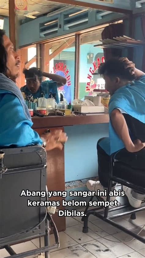Momen Ngakak Token Listrik Tukang Pangkas Tiba Tiba Habis Saat Customer