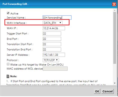 Ssh Port Forwarding On Zyxel Vmg8924 B10a Not Working — Zyxel Community