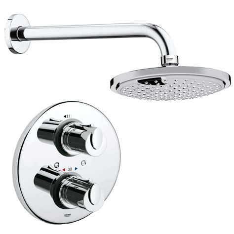 Grohe Single Outlet Concealed Shower Valve At Mackenzie Bellingshausen Blog