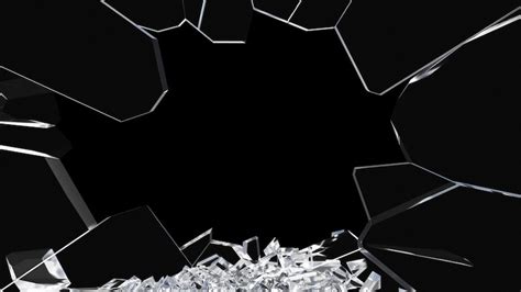 Premium Photo Glass Cracked And Debris With Dropletsmacro Camera 3d