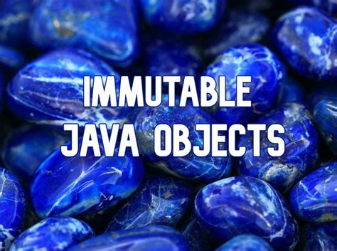 Immutable в Java