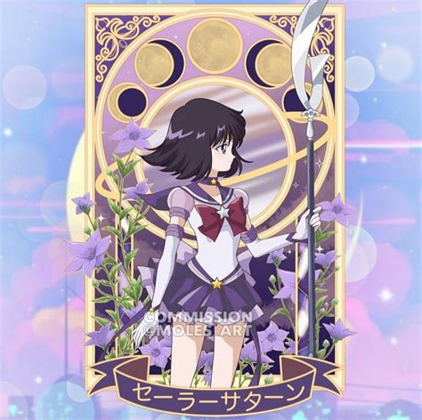 Sailor Saturn From Sailor Moon Crystal Crystal