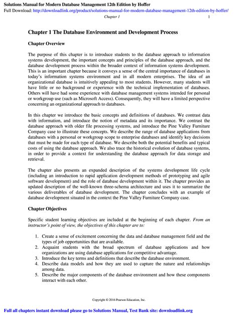 Modern Database Management 12th Edition Solution Fill Out Sign
