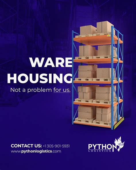 Python Logistics On Linkedin Logistics Storagesolutions Python