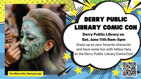 Derry Public Library ComicCon Derry Community Access Media