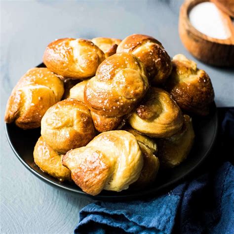Soft Pretzel Knots Recipe Renee Nicoles Kitchen