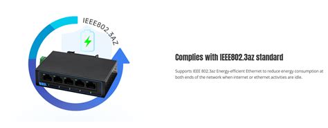 5 Port 100m Ethernet Switch Solusi Pintar Untuk Industri Otomasi