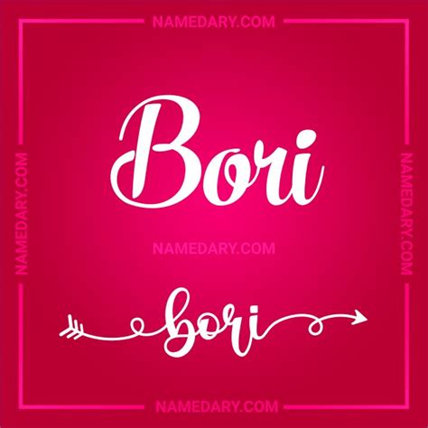 Bori Meaning Origin Traits And More Namedary