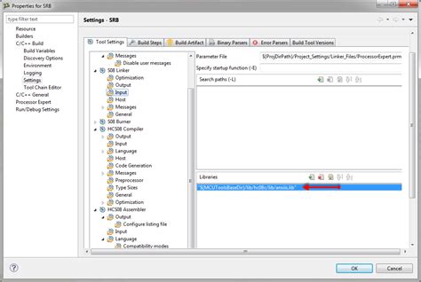 Addingremoving Floating Point Format For S08 Projects Mcu On Eclipse