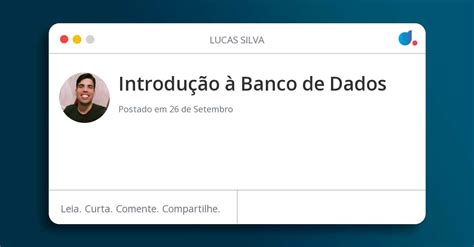 Introdução à Banco de Dados