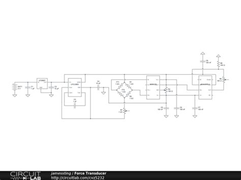 Force Transducer Circuitlab