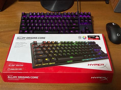 Hyperx Alloy Origins Core Tenkeyless Red Linear Switches Computers