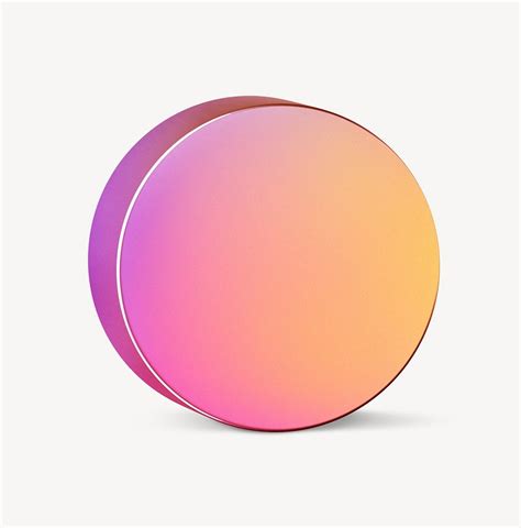 Gradient Cylinder Shape 3d Rendering Premium Photo Rawpixel