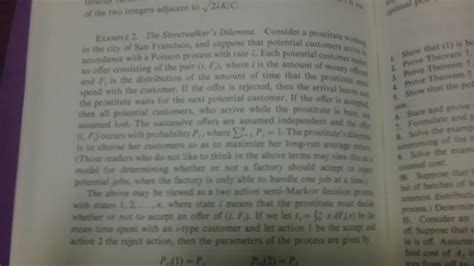 Semi Markov Processes Math Fail