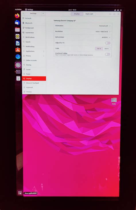 Xorg How Can I Make The Touch Screen Work Properly On Portrait Left In Ubuntu Ask Ubuntu