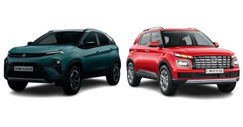 Tata Nexon Vs Hyundai Venue Budget Suv Showdown ₹794 815 Lakh
