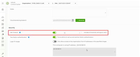 Zyxel Nebula Configuring Two Factor Authentication 2fa For Access To Your Organization In