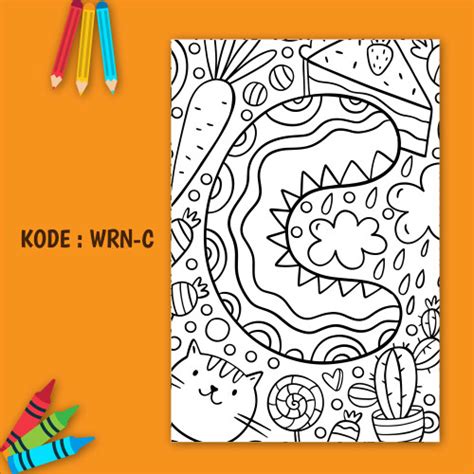 Jual Kertas Gambar Dan Mewarnai Untuk Anak Ukuran A3 Tema Alfabet