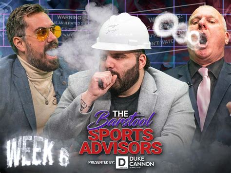 The Barstool Sports Advisors Are Back For Nfl Week 6 Barstool Bets