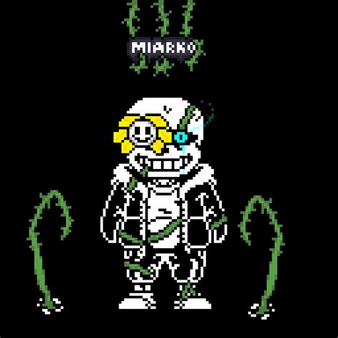 Flowey Possession Sans By Mlarko On Deviantart