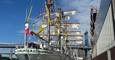 Buque Escuela Cuauhtémoc Finaliza Reparaciones En Nueva York Tras