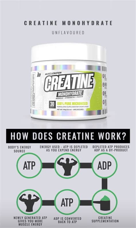 Muscle Nation Creatine in 2024 | Creatinine levels, Supplements, Creatine