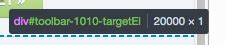 Javascript Extjs Inline Width Causing A Width Bug In Firefox Stack Overflow