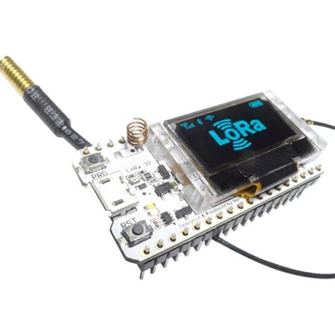 sx1278 esp32 lora จอแสดงผล oled สีน้ำเงินขนาด 0 96 นิ้ว ชุดโมดูล