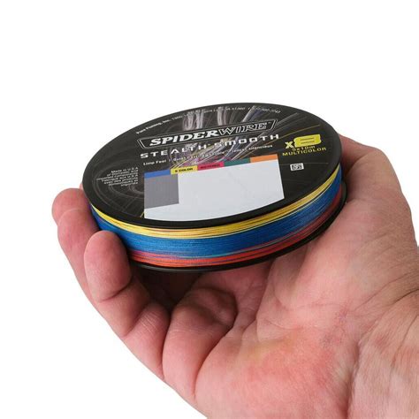 Spiderwire Stealth Smooth 8 Multi Colored Braided Line Length 300 M