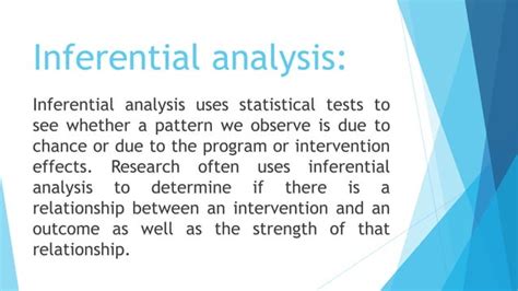 Application Of Computer In Inferential Analysis Pptx Computer